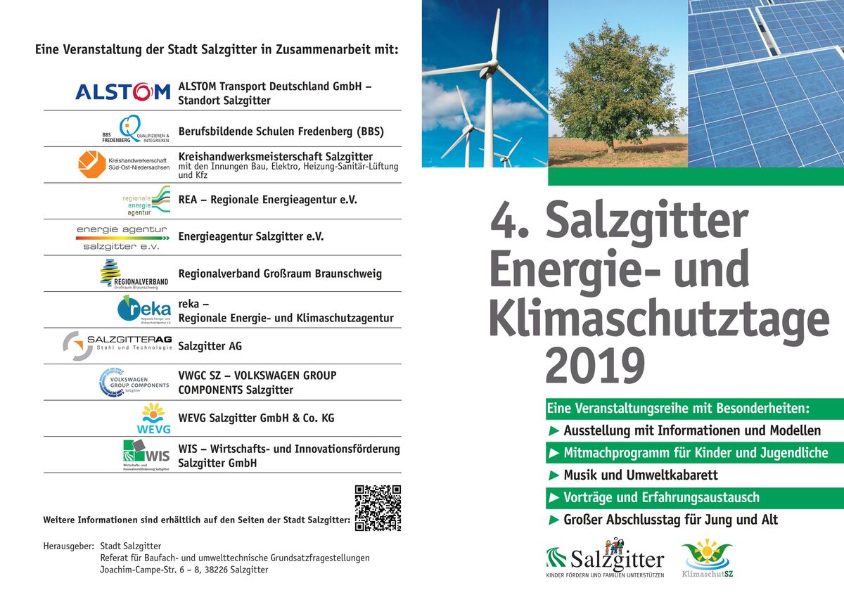Einladung – 4. Energietage Salzgitter: „Erneuerbare Energien und ...