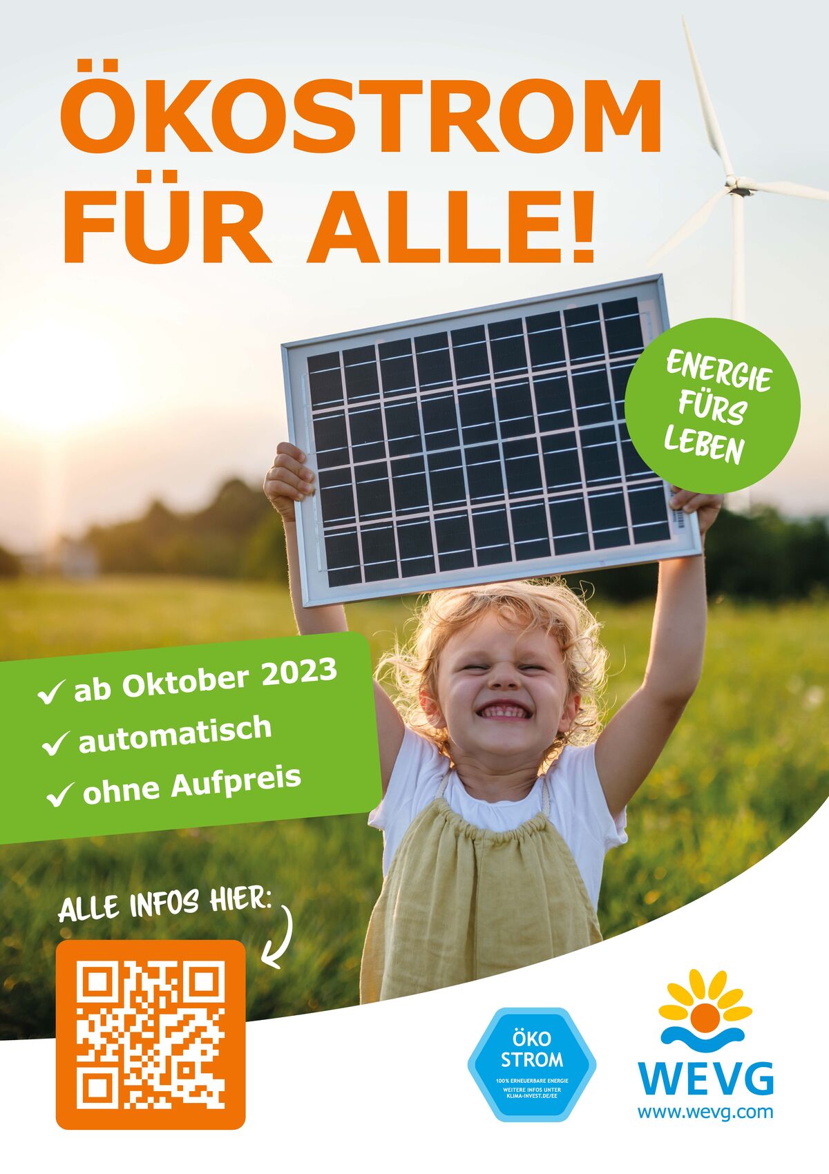 WEVG-Ökostrom für alle! | WEVG