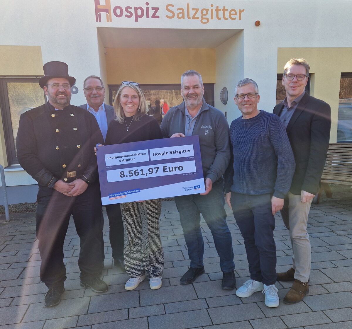 Energiegemeinschaften Salzgitter spenden über 8.500 Euro an das Hospiz ...