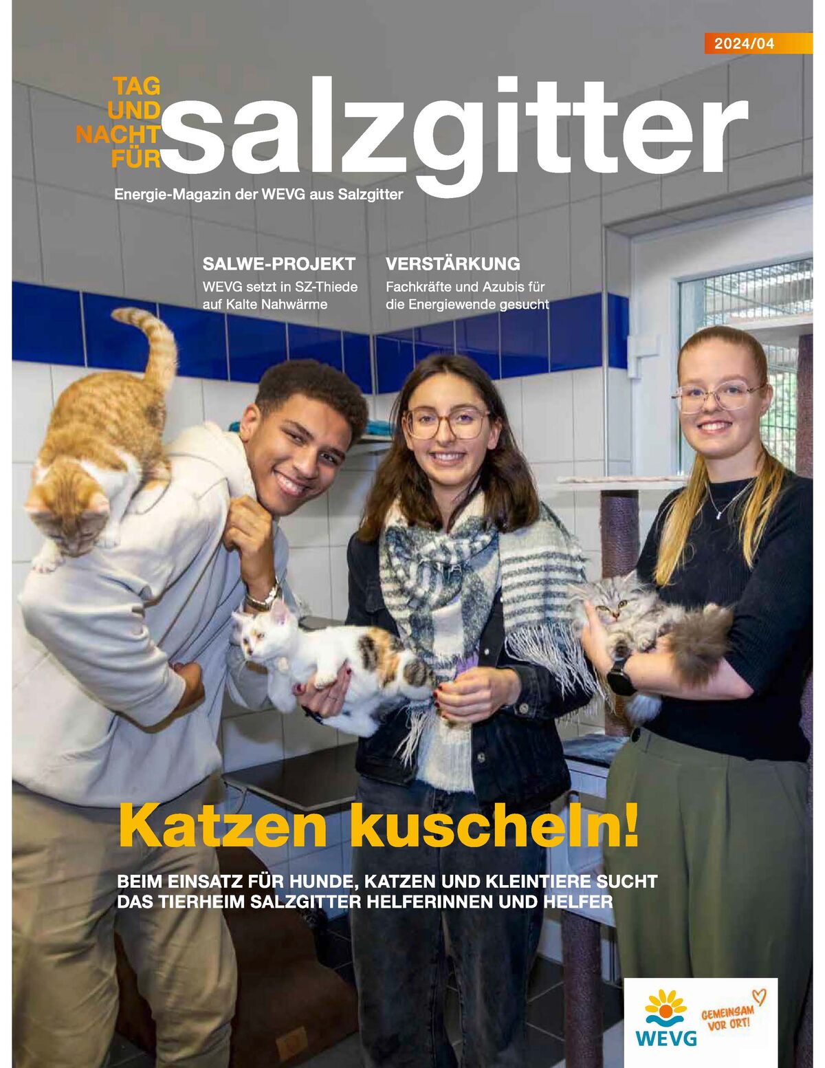 Unsere neue Kundenzeitung ist da! | WEVG